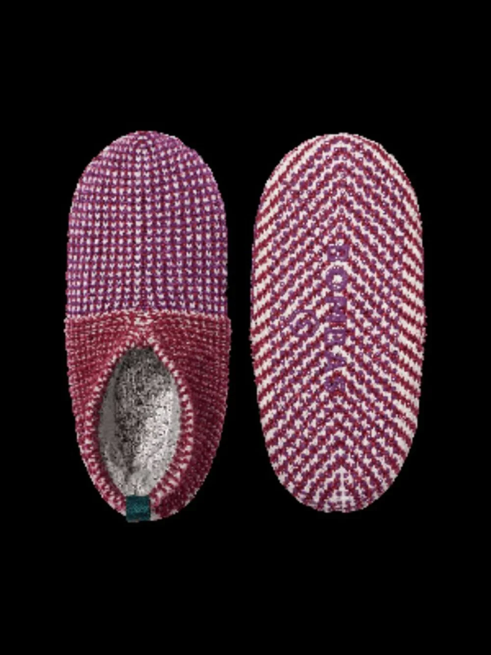 Bombas | Shoes | Bombas Textured Gripper Slippers In Cabarnet Size ...